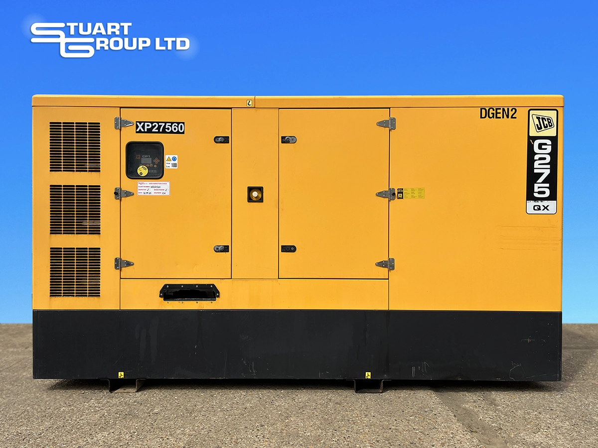 Sold JCB G275QX 275kVA Diesel Generator for Sale UK | Stuart Group Ltd
