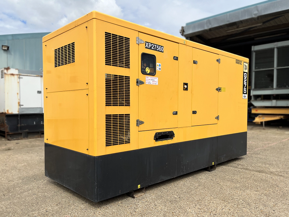 Sold JCB G275QX 275kVA Diesel Generator for Sale UK | Stuart Group Ltd