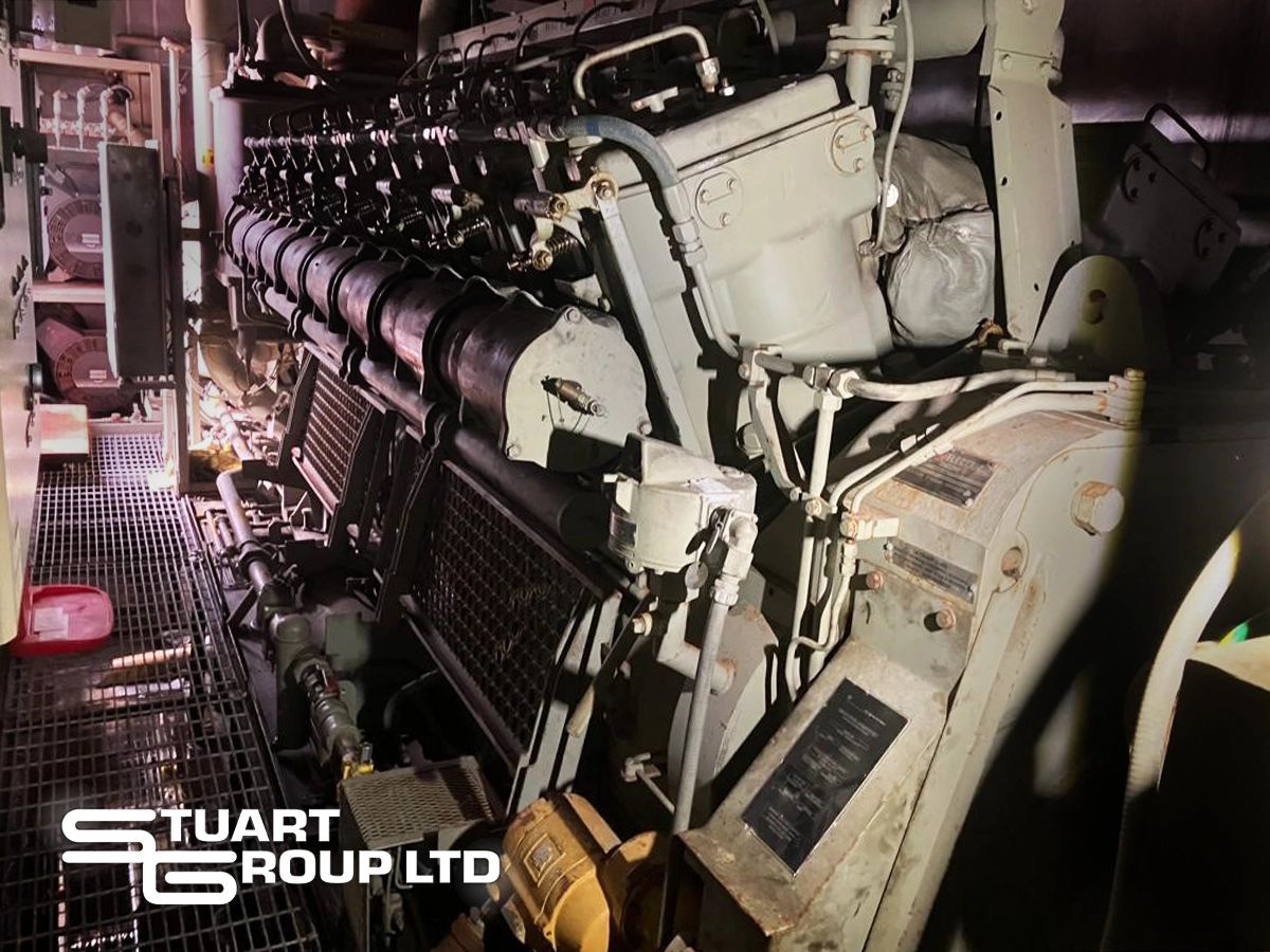 Sold Used GE 3000kVA Diesel Generator | Stuart Group Ltd