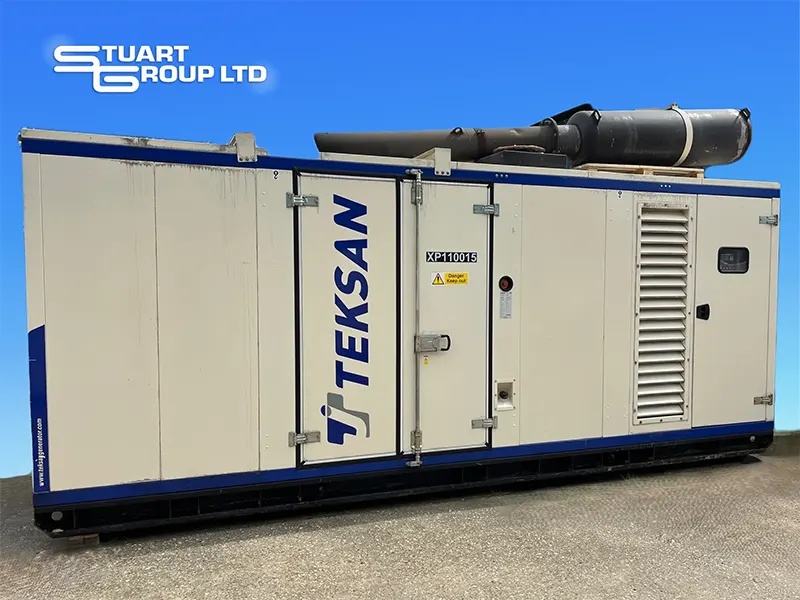 Sold Used Teksan 1128kVA Diesel Generator | Stuart Group Ltd