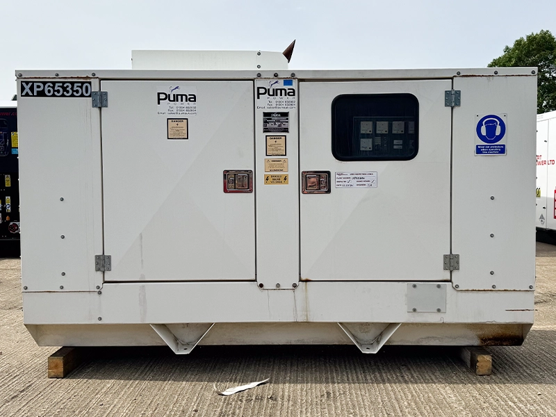 Sold Puma VAR60P Perkins 66kVA Diesel Generator | Stuart Group Ltd