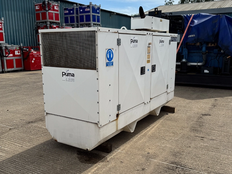 Sold Puma VAR60P Perkins 66kVA Diesel Generator | Stuart Group Ltd