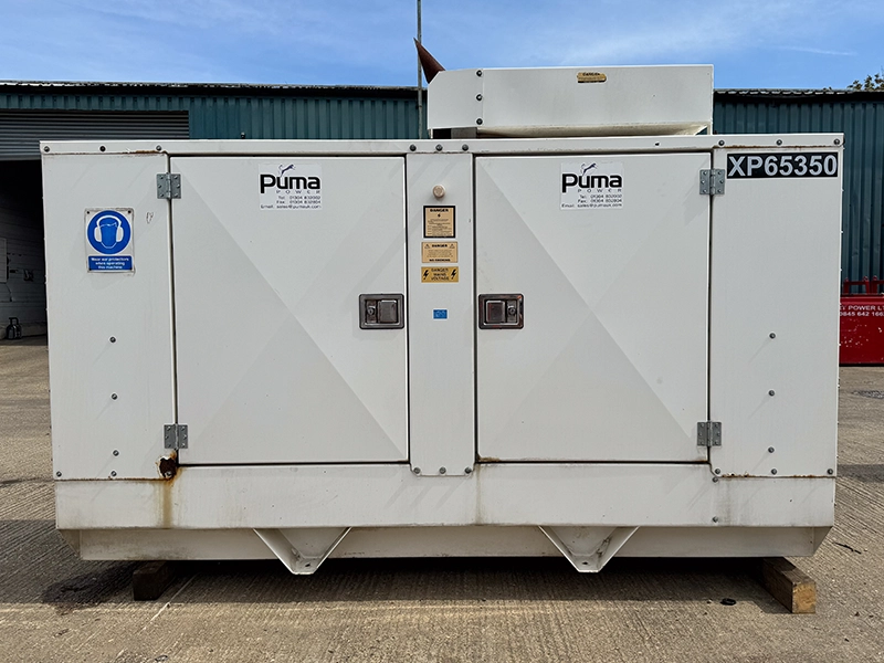 Sold Puma VAR60P Perkins 66kVA Diesel Generator | Stuart Group Ltd
