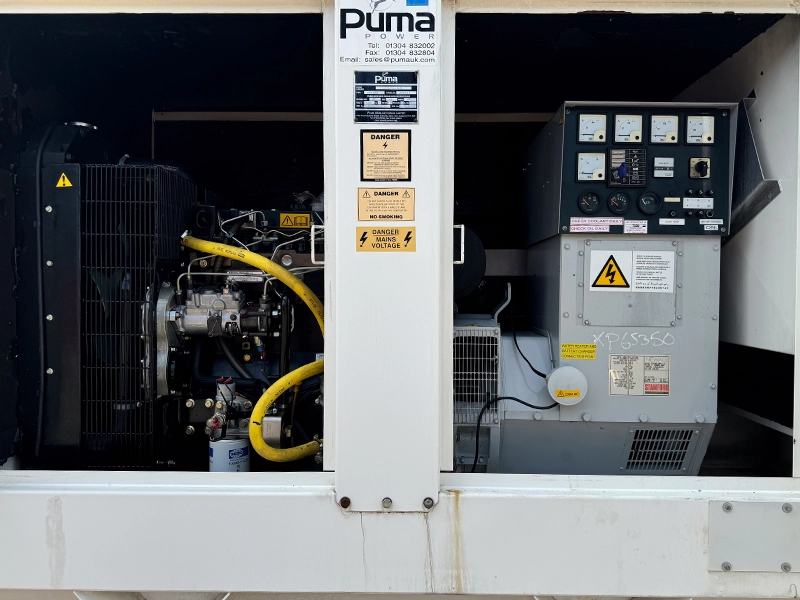 Sold Puma VAR60P Perkins 66kVA Diesel Generator | Stuart Group Ltd