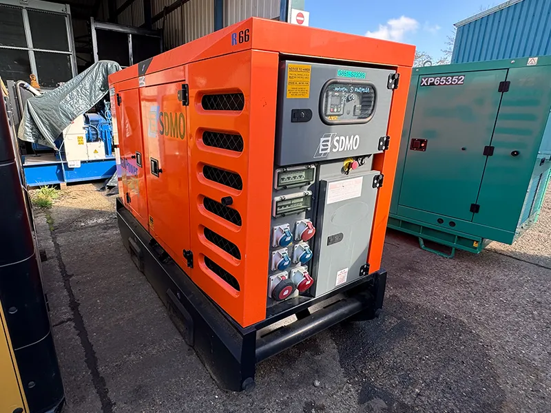 Sold SDMO John Deere 66kVA Diesel Generator | Stuart Group Ltd