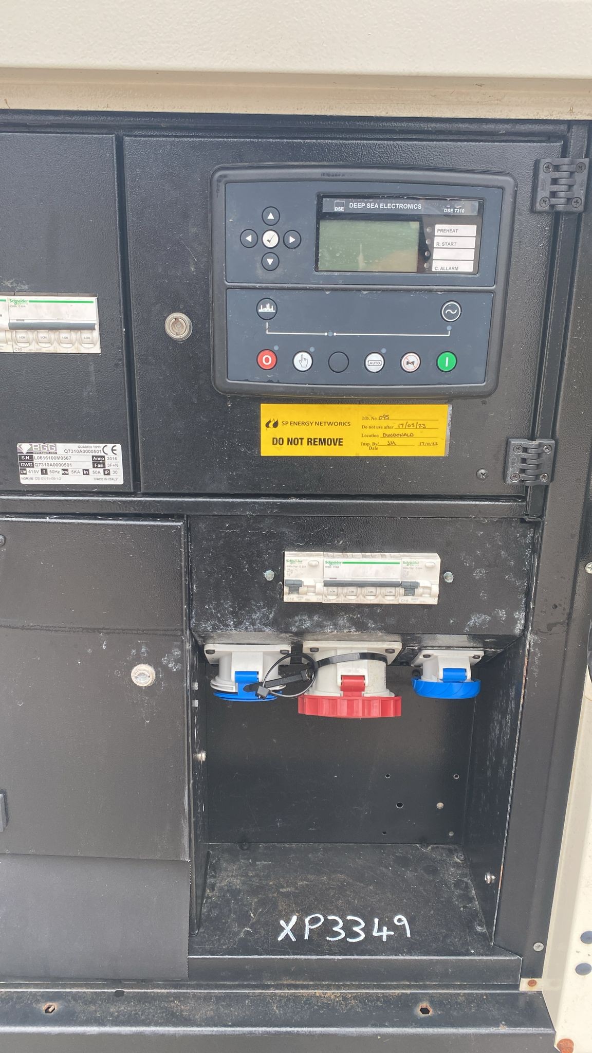 Sold Used Bruno G30 Perkins 30 kVA Diesel Generator | Stuart Group Ltd