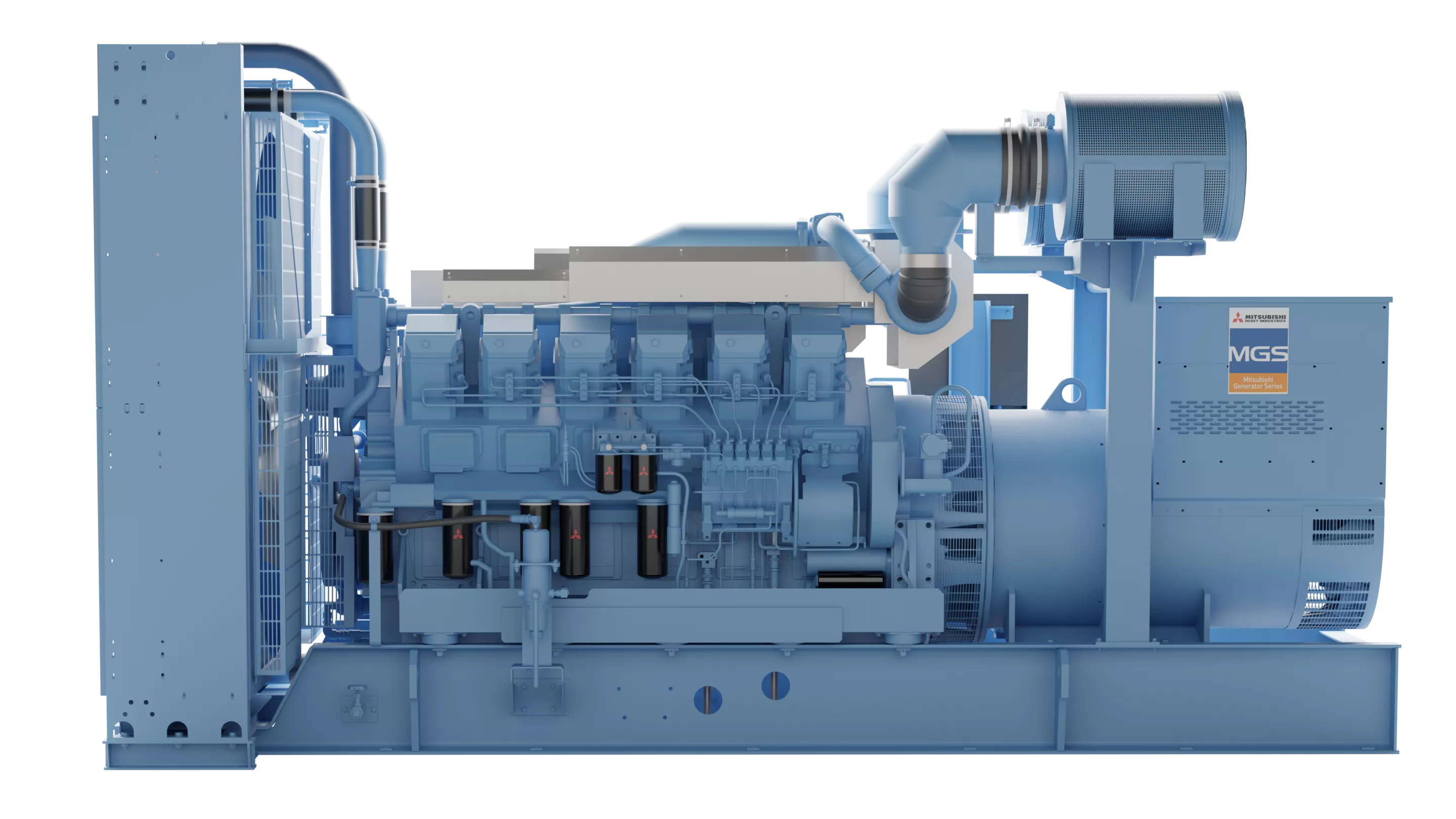 Used Mitsubishi 1500kVA Diesel Generator | Stuart Group Ltd