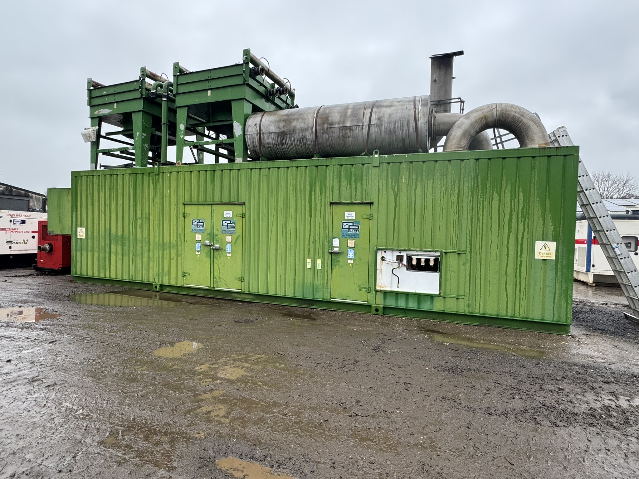 Used Puma Paxman 2750 kVA 2200 kW Diesel Generator XP25006 | Stuart ...