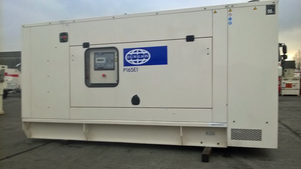 Sold Used FG Wilson 165kVA Diesel Generator | Stuart Group Ltd