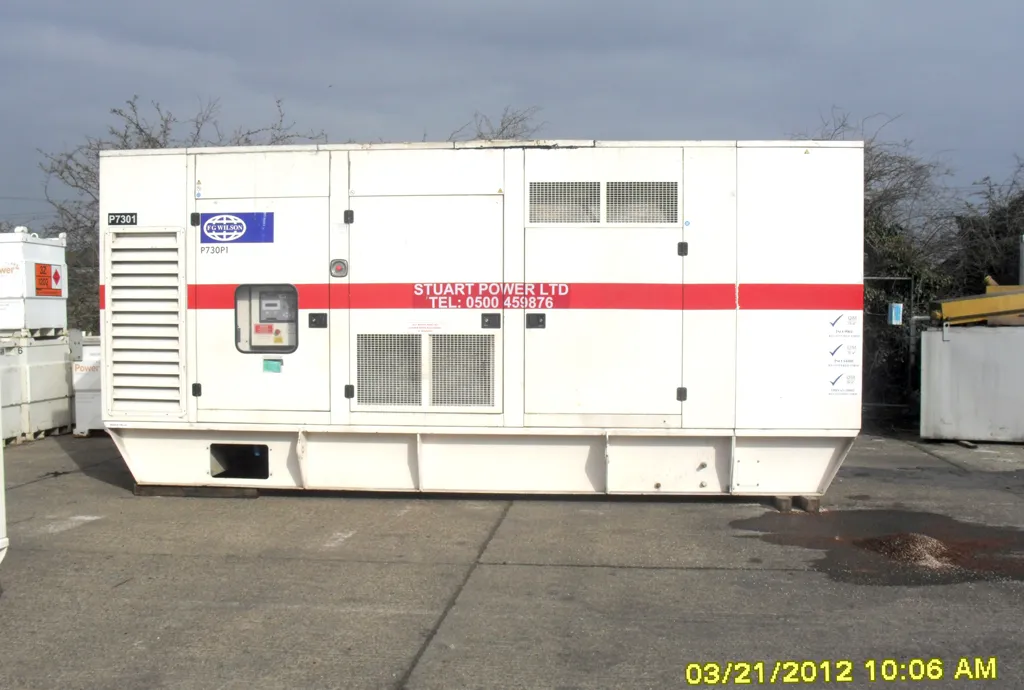 Sold FG Wilson 730kVA Diesel Generator - P7301 | Stuart Group Ltd