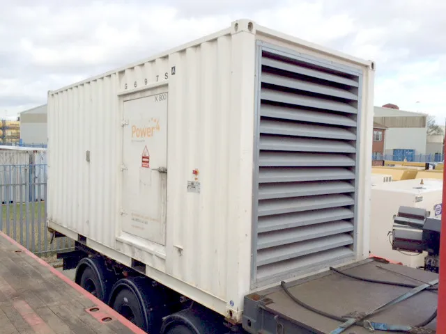 Sold SDMO 700kVA Diesel Generator - G697 | Stuart Group Ltd