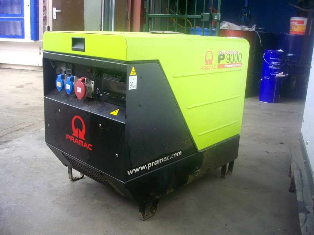 Sold Used Pramac 9kVA Diesel Generator | Stuart Group Ltd