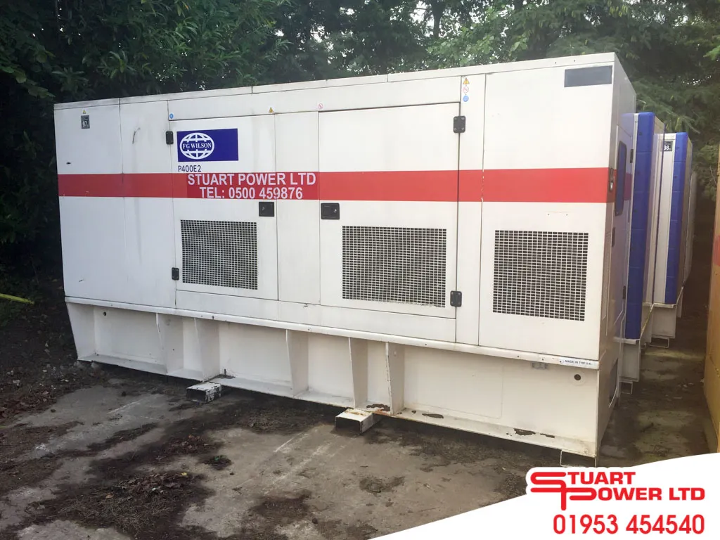 Sold Used FG Wilson 400kVA Diesel Generator - P4006 | Stuart Group Ltd