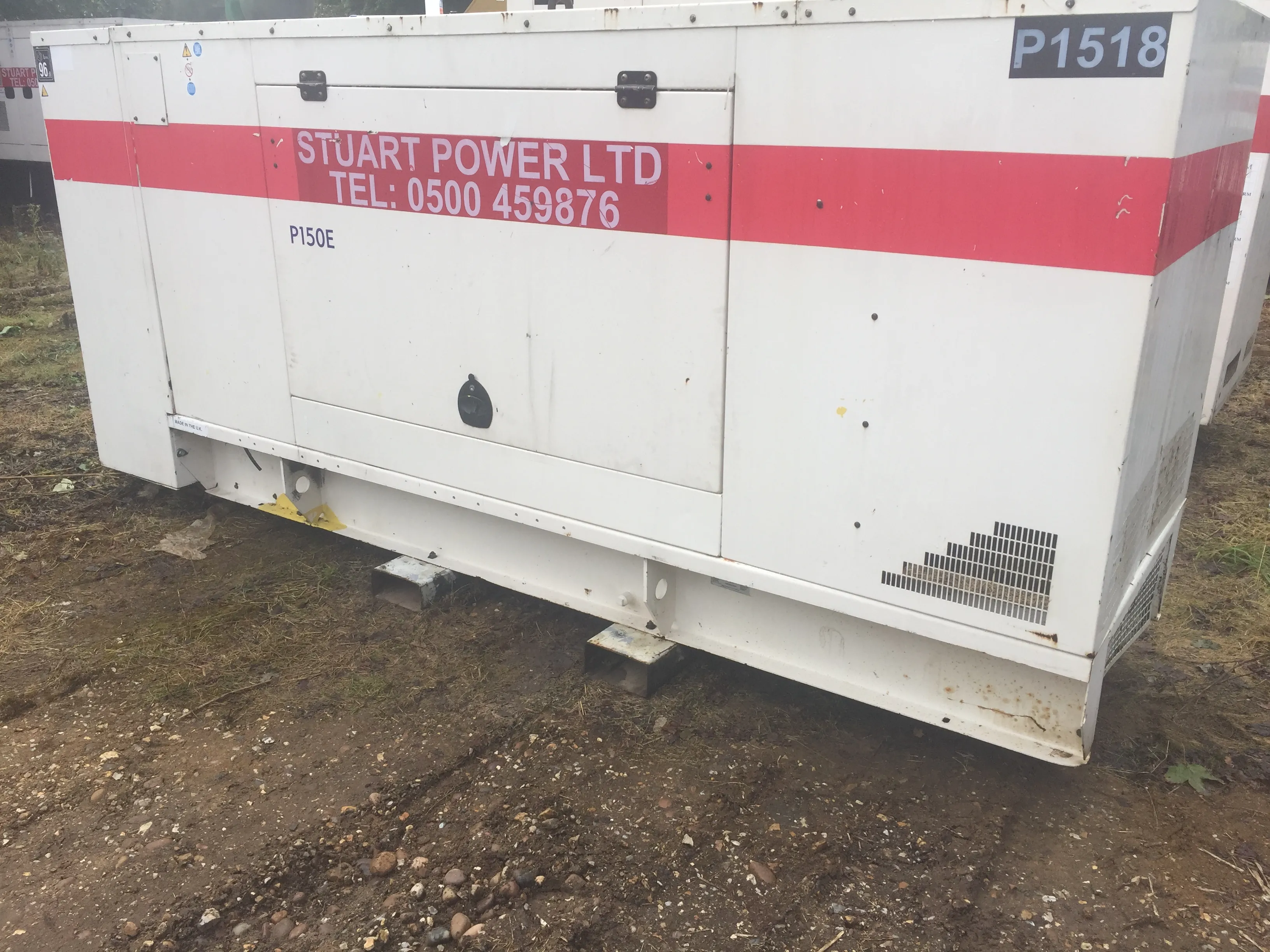 Sold Used FG Wilson 150kVA Diesel Generator - P1518 | Stuart Group Ltd