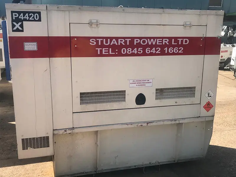 Sold Used FG Wilson 44kVA Generator | Stuart Group Ltd