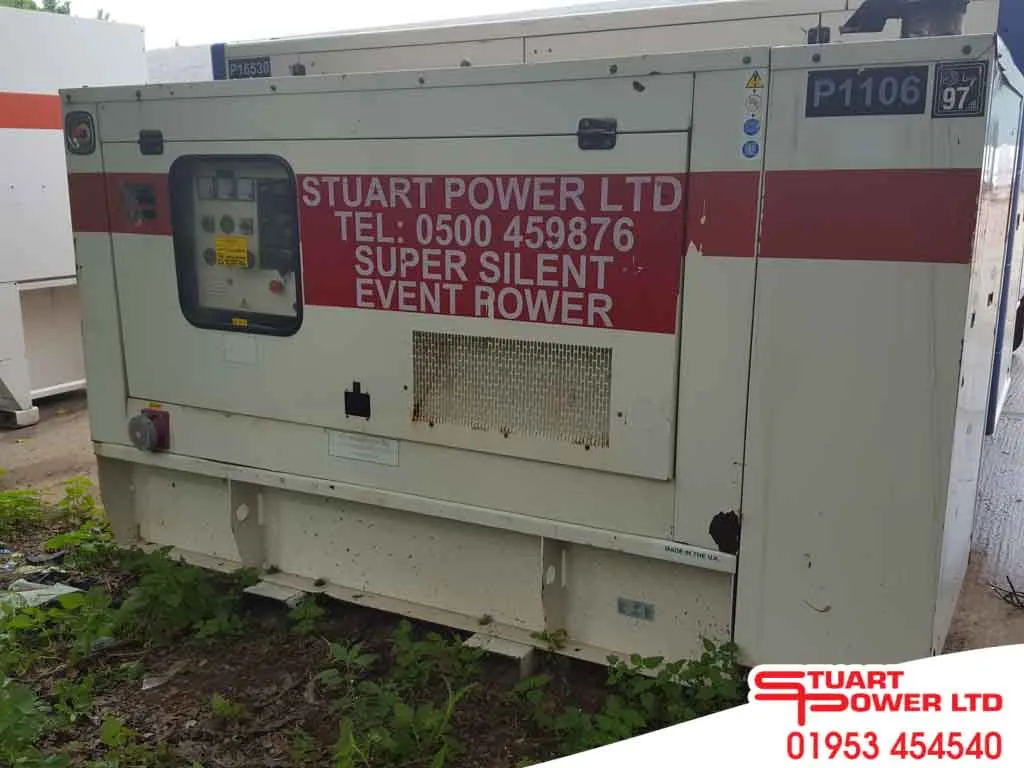 Sold FG Wilson 100kVA Diesel Generator - P1106 | Stuart Group Ltd