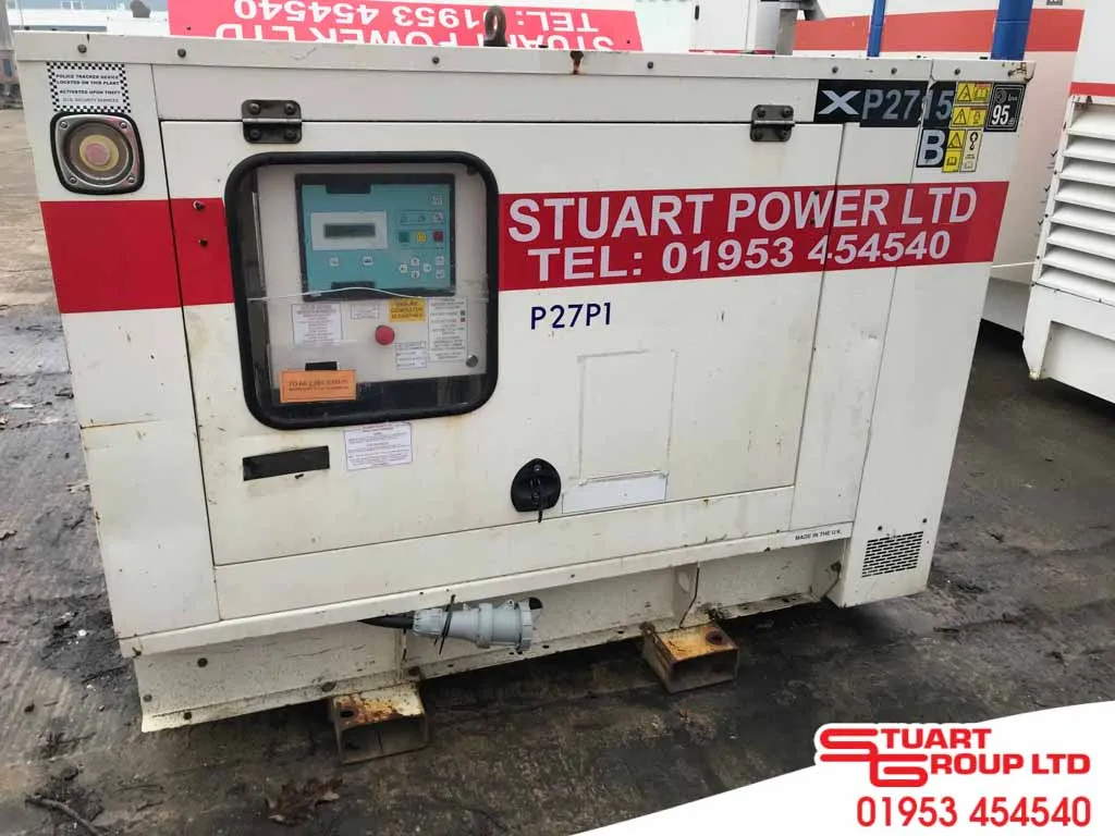 Sold Used FG Wilson 27kVA Diesel Generator - P2715 | Stuart Group Ltd