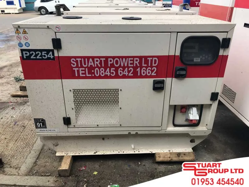 Sold Used FG Wilson 20kVA Diesel Generator - P2254 | Stuart Group Ltd