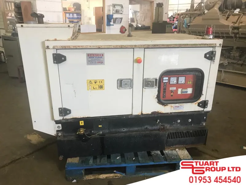 Sold Used Scorpion 22kVA Diesel Generator - P2265 | Stuart Group Ltd
