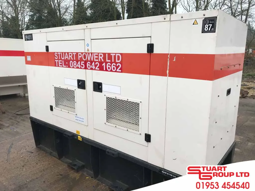 Sold Used FG Wilson 45kVA Diesel Generator - P451 | Stuart Group Ltd