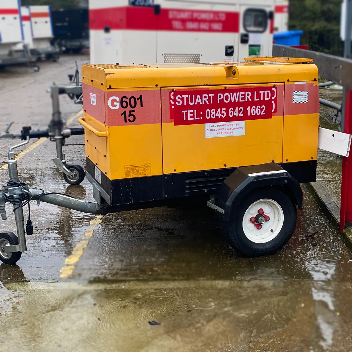 Sold Used FG Wilson 27kVA Diesel Generator | Stuart Group Ltd