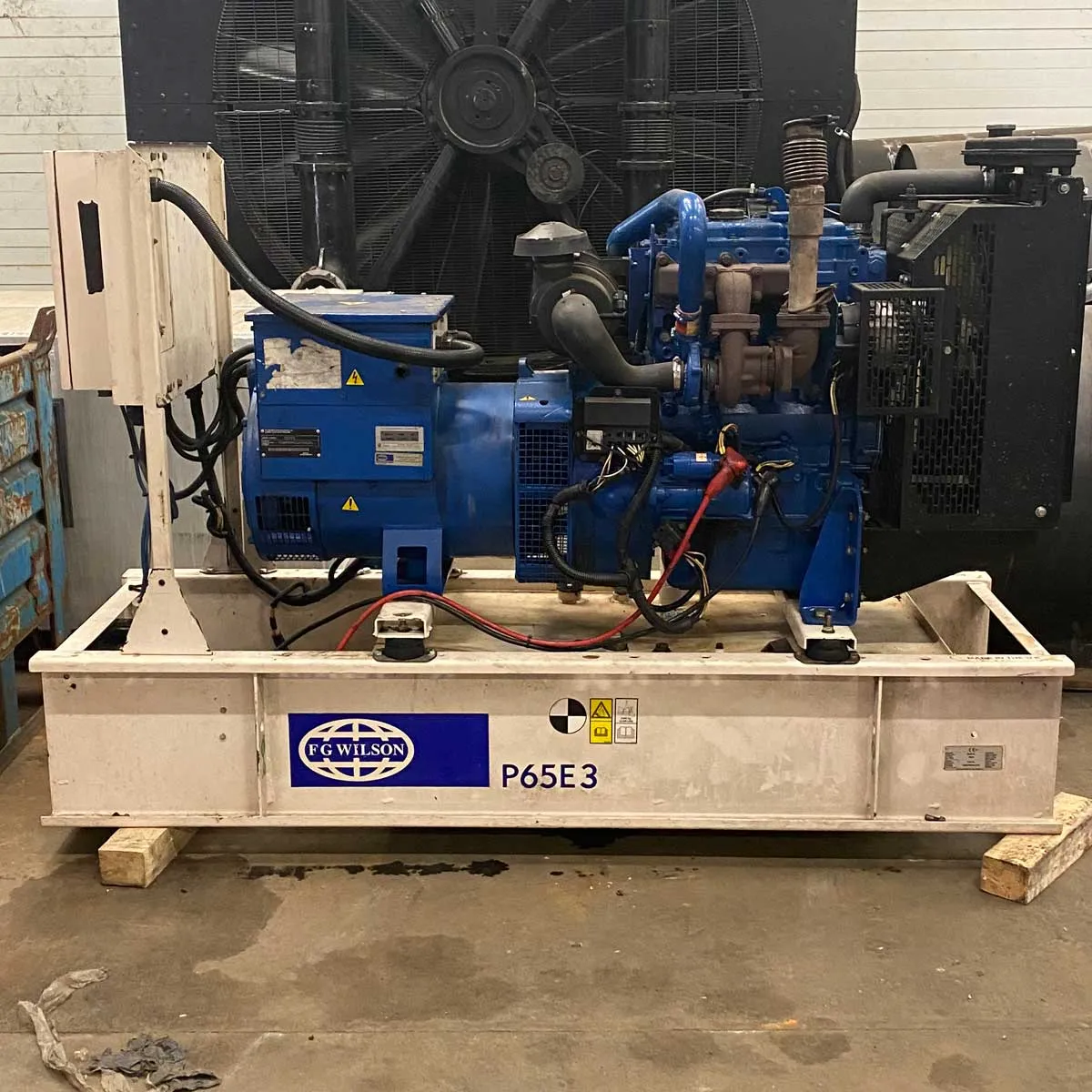 Sold Used FG Wilson 65kVA Diesel Generator | Stuart Group Ltd