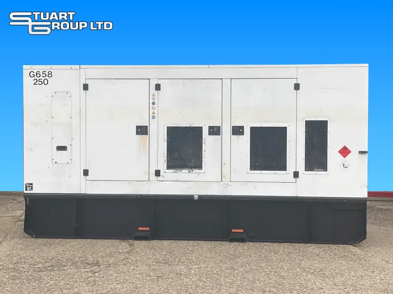 Sold Used FG Wilson 250kVA Diesel Generator - G658 | Stuart Group Ltd