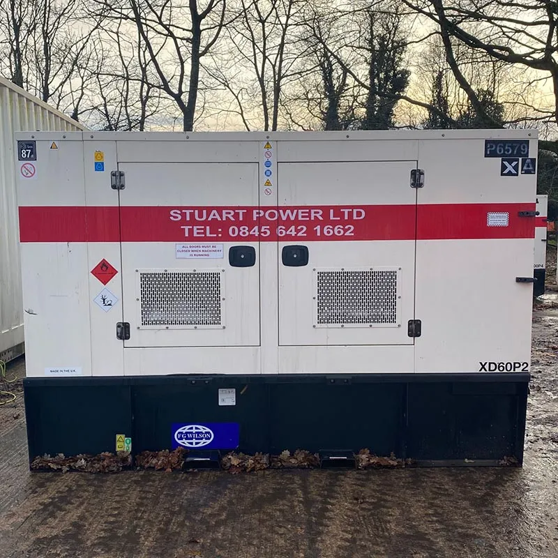 Sold Used FG Wilson 60kVA Diesel Generator - XP6579 | Stuart Group Ltd