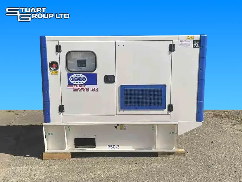 Sold Used FG Wilson 50kVA Diesel Generator - XP509 | Stuart Group Ltd