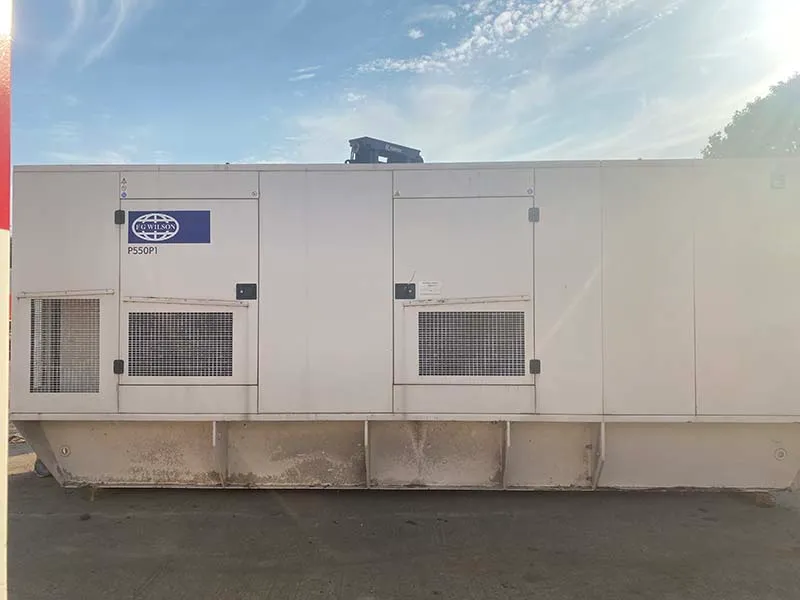 Sold FG Wilson 605kVA Diesel Generator - XP55060 | Stuart Group Ltd