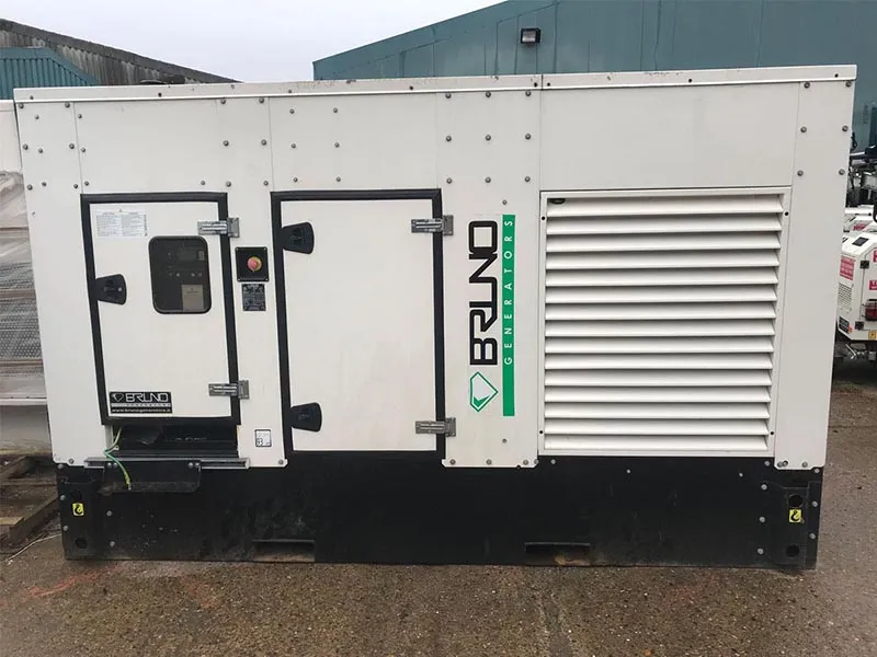 Sold Used Bruno 176kVA Diesel Generator | Stuart Group Ltd