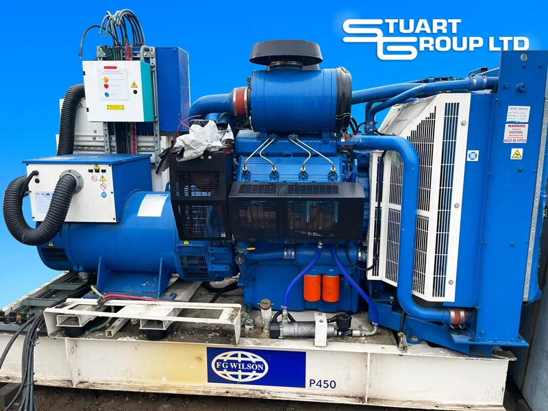 Sold Used FG Wilson 480kVA Diesel Generator - XP45015 | Stuart Group Ltd