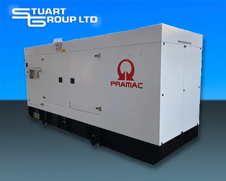 Sold Used Pramac 300kVA Gas Generator | Stuart Group Ltd