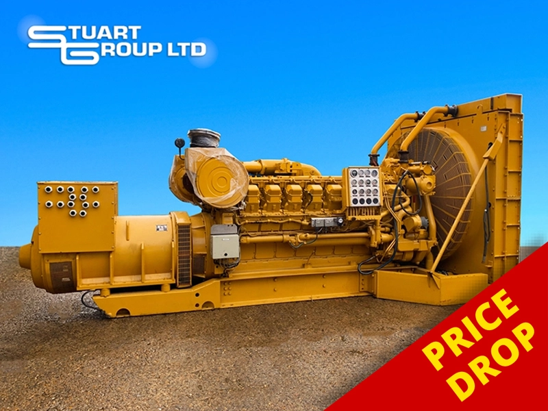 Sold Used Caterpillar 1925kVA Diesel Generator | Stuart Group Ltd