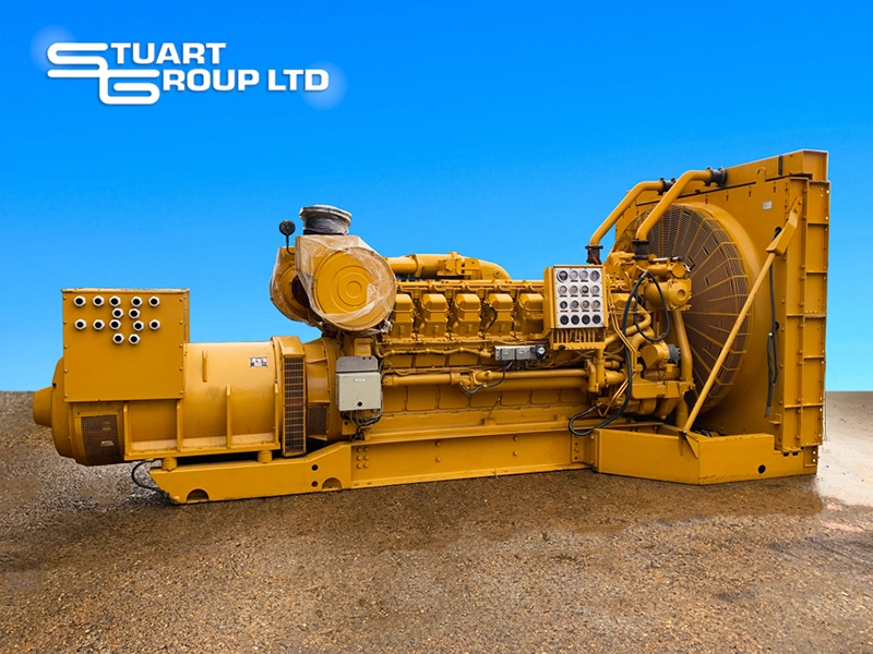 Sold Used Caterpillar 1925kVA Diesel Generator | Stuart Group Ltd