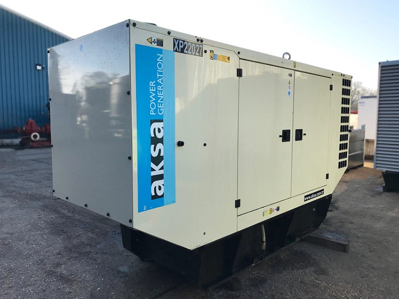 Sold Aksa AD220 220kVA Diesel Generator - XP22027 | Stuart Group Ltd
