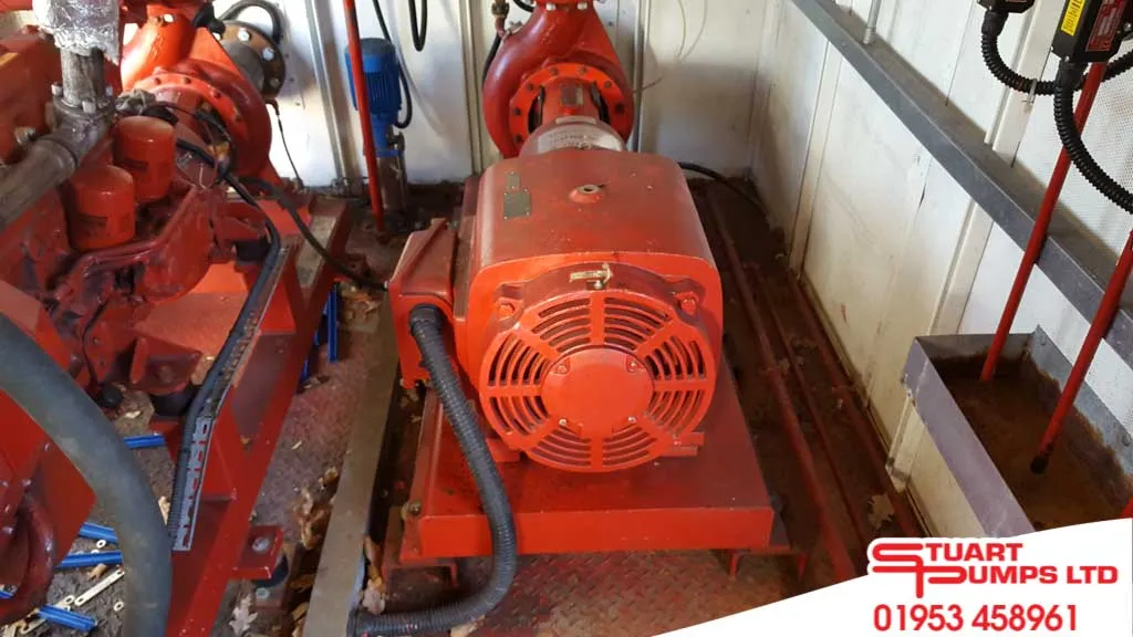 Used SPP KP12X LPCB Approved Fire Pump Set | Stuart Pumps Ltd