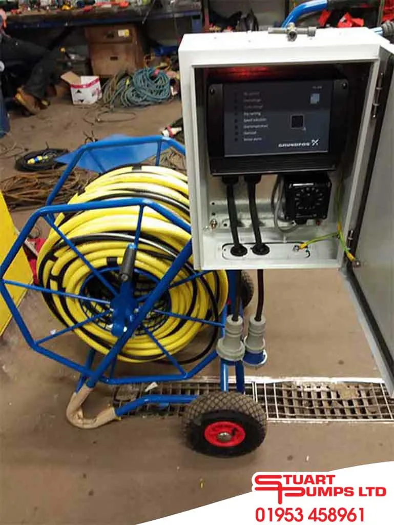 Sold Portable Submersible Pump & Hose Trolley For Sale | Stuart Pumps Ltd