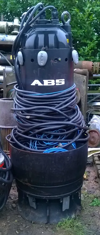 Used ABS AFL 0802M 370/10-53EX Submersible Mixed Flow Column Pump ...