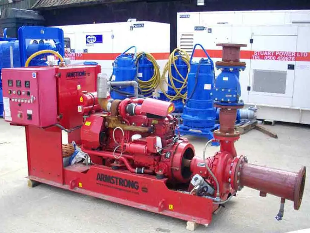 Used Armstrong 8x5x11.5 DLC fire pump | Stuart Pumps Ltd