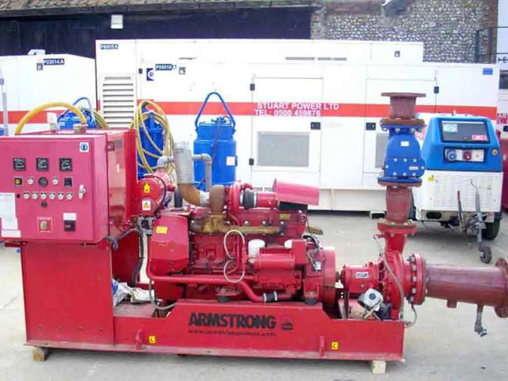 Used Armstrong 8x5x11.5 DLC fire pump | Stuart Pumps Ltd