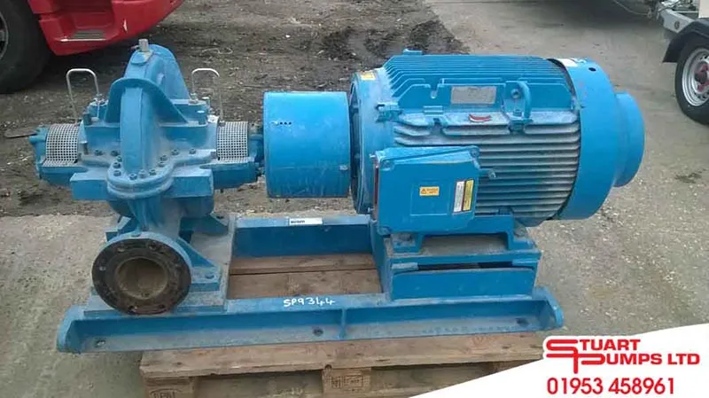 Used Weir SDC125/150 Split Case Pumps for Sale | Stuart Pumps Ltd