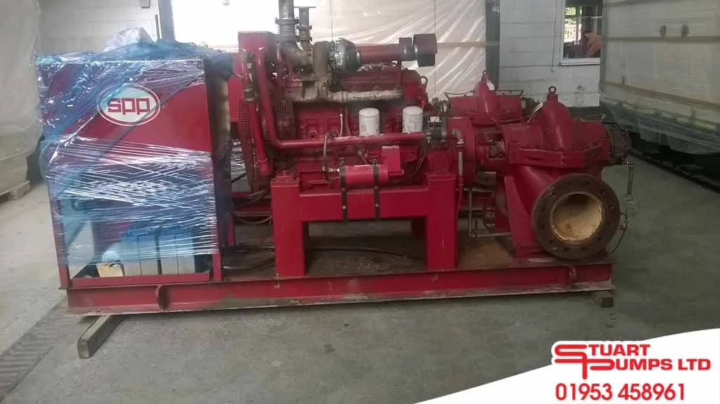 Used SPP TD20E LPCB approved split case fire pump for Sale | Stuart ...