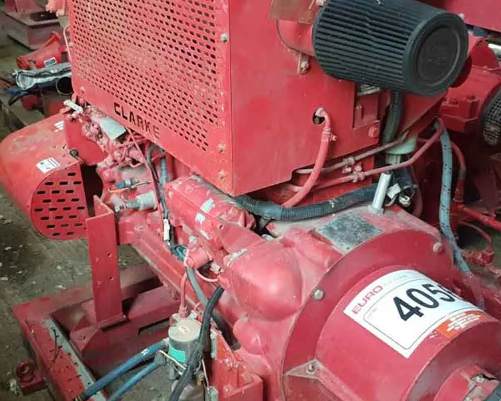 Sold Used SPP TD15F LPCB approved fire pump set | Stuart Group Ltd