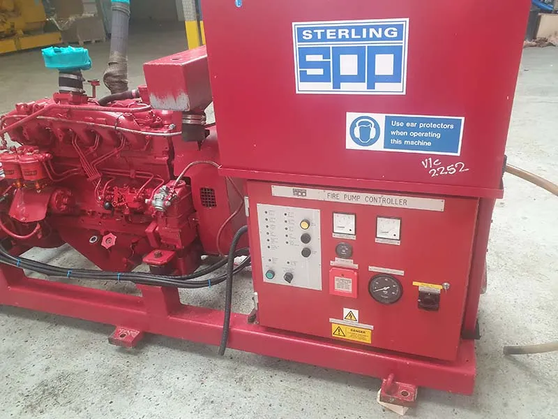 Used SPP KP10X LPCB Approved Fire Pump for sale | Stuart Pumps Ltd