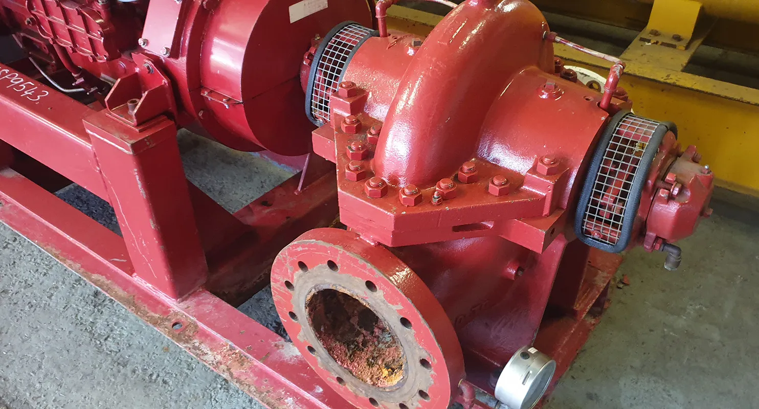 Used SPP TD15A LPCB Approved Fire Pump for sale | Stuart Pumps Ltd