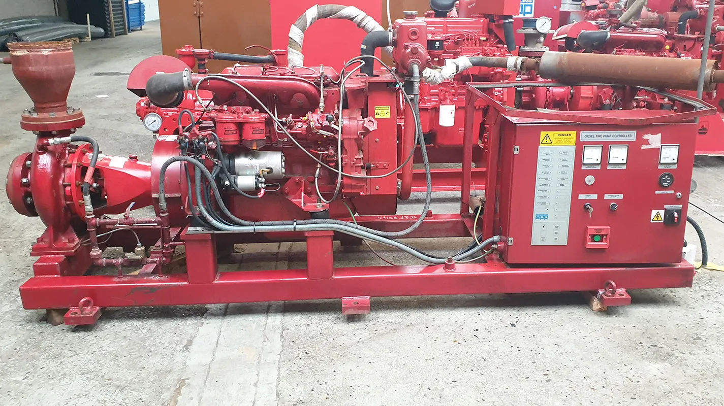 Used SPP KP10X LPCB Approved Fire Pump | Stuart Pumps Ltd