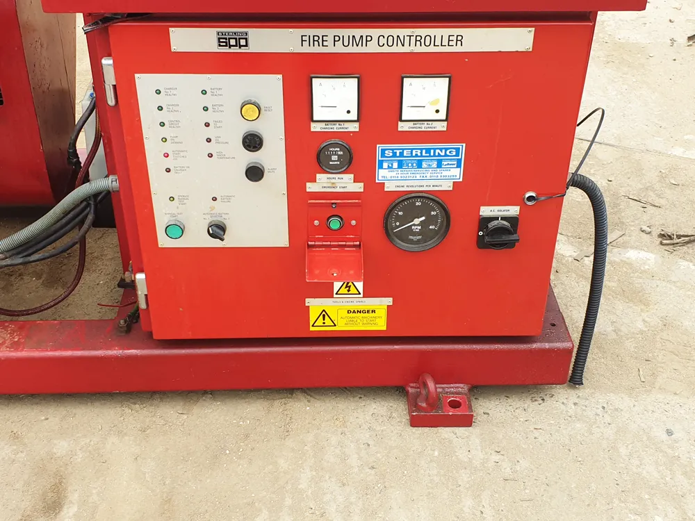 Used SPP KP10X LPCB Approved Fire Pump | Stuart Pumps Ltd