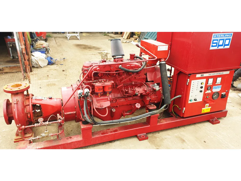 Used SPP KP10X LPCB Approved Fire Pump | Stuart Pumps Ltd