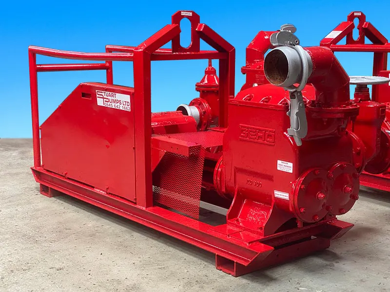 Used Geho ZD 900 6inch Dewatering Pump for Sale | Stuart Pumps Ltd